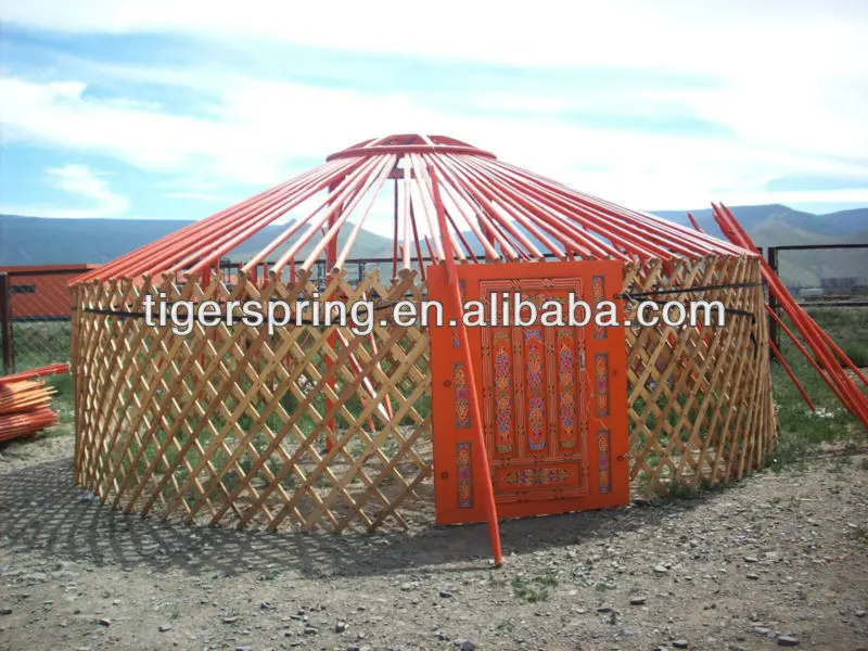 Luxury Canvas Steel Frame Yurt For Sale - Buy Steel Frame Yurt Tent ...