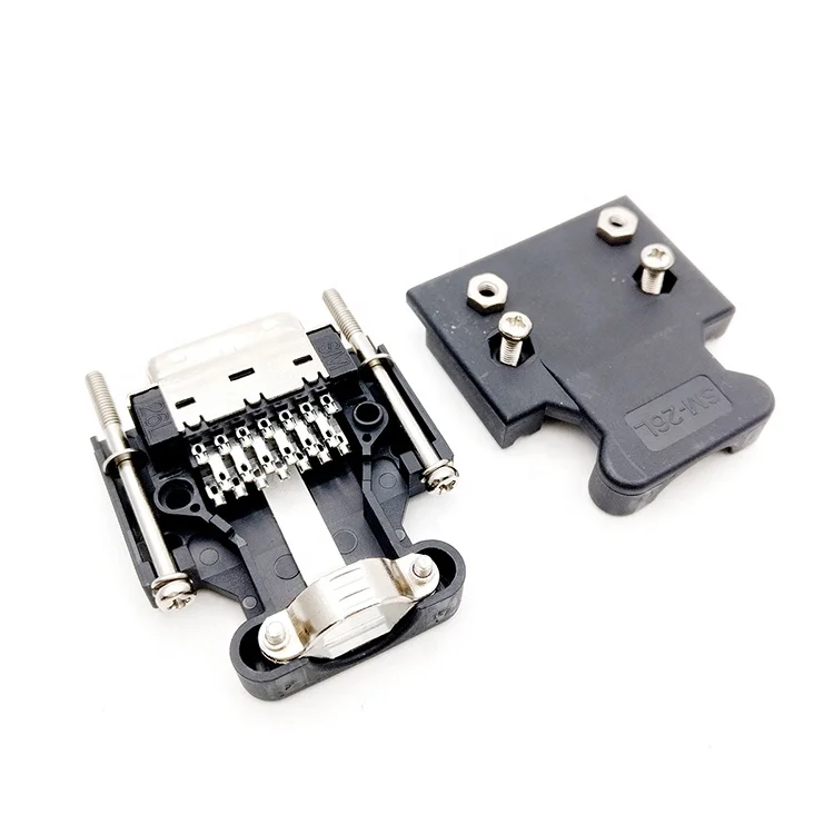 1.27mm 3m 10326 10126 Mdr 26 Pos Cable Connector With Cover - Buy 3m ...