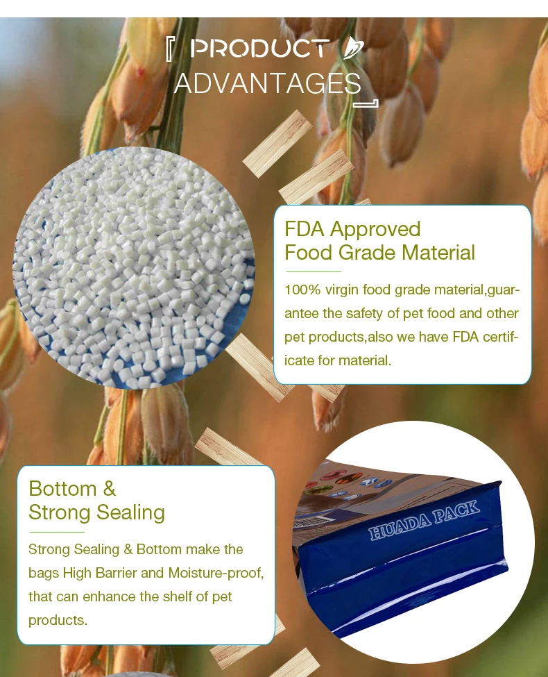 Square Bottom Plastic Bag For Rice Packaging Philippine 50 Kg Flat ...