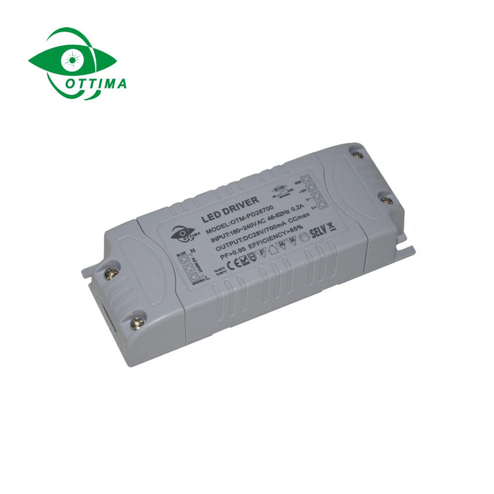 20w Constant Current 20-28v 700ma Plastic Case Ip20 Led Driver - Buy Plastic Case Ip20 Led ...