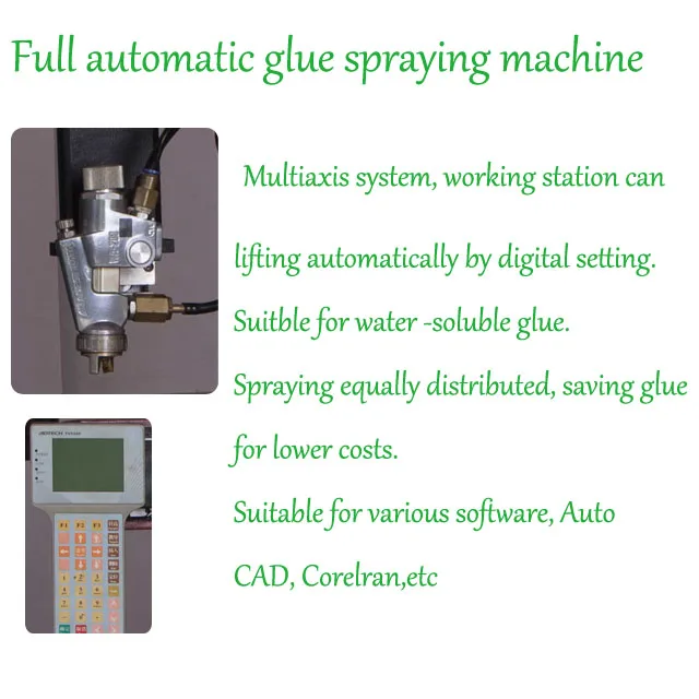 Full Automatic CNC Computerized Glue Spraying Dispensing Cementing ...