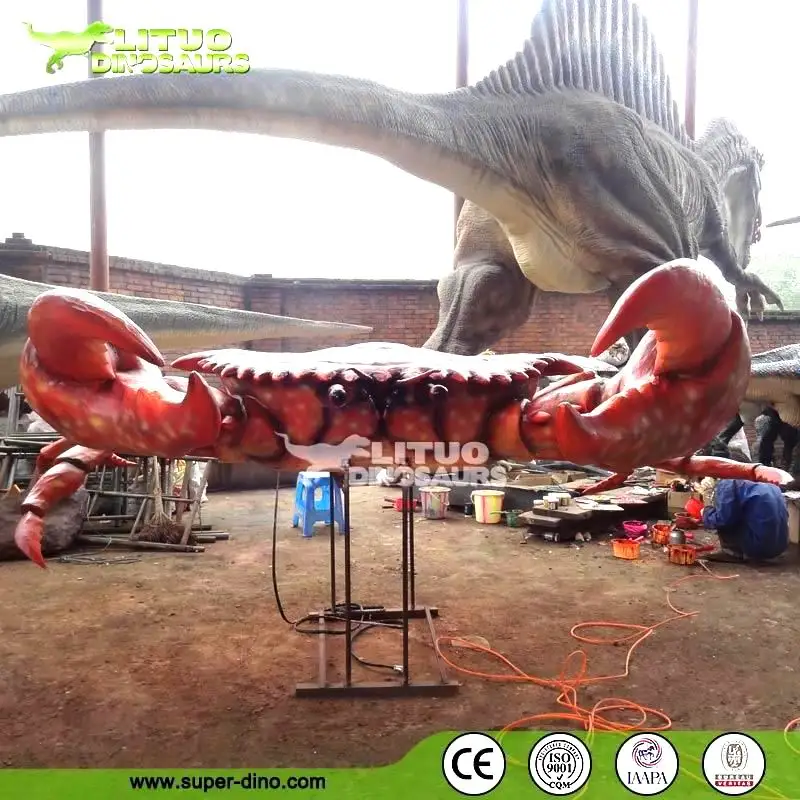 Sea Food Restaurant Decoration Giant Animatronic Crab Model - Buy Sea ...