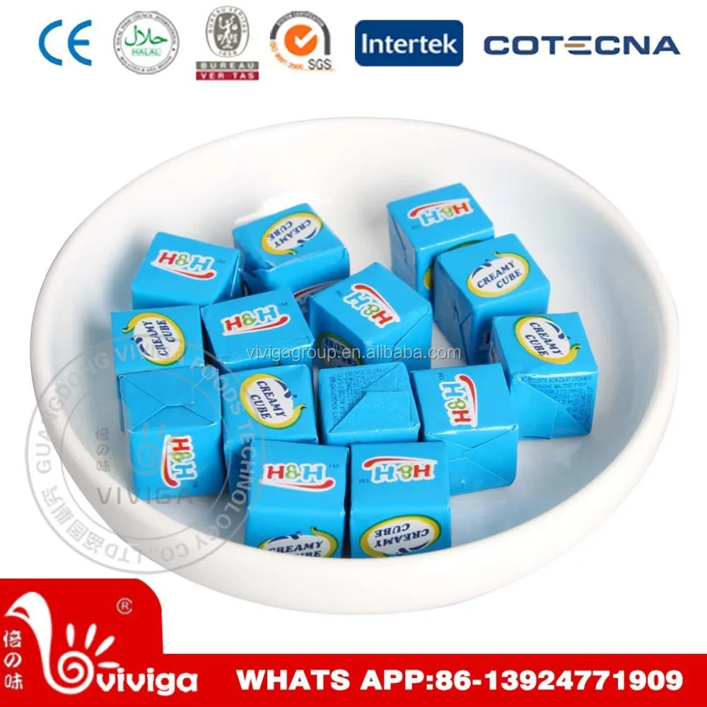 2.75g Sweet Square Creamy Milk Cube Candy Hard Milk Candy - Buy Milk ...