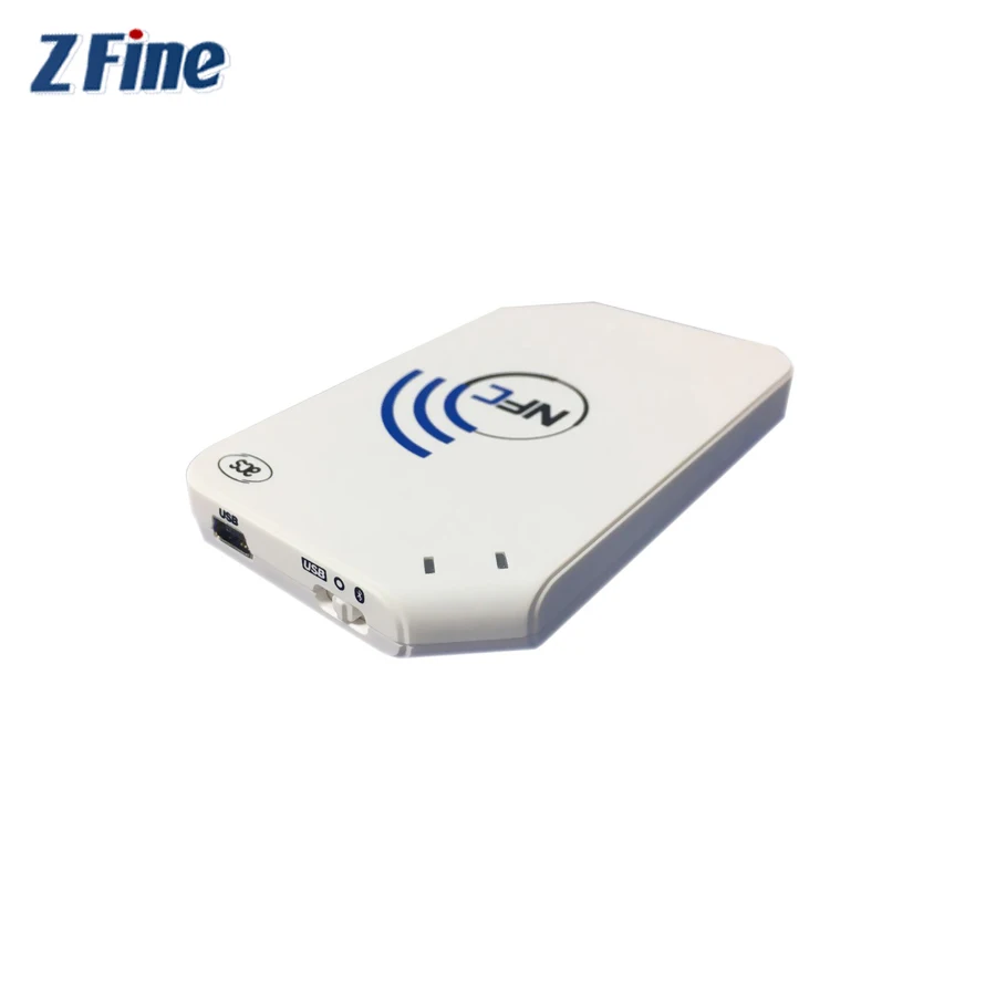 Android 13.56mhz Iso 14443 Portable Bluetooth Contactless Rfid Nfc ...