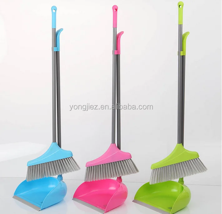 Hot Selling New Design Plastic Broom With Dustpan - Buy Broom With ...