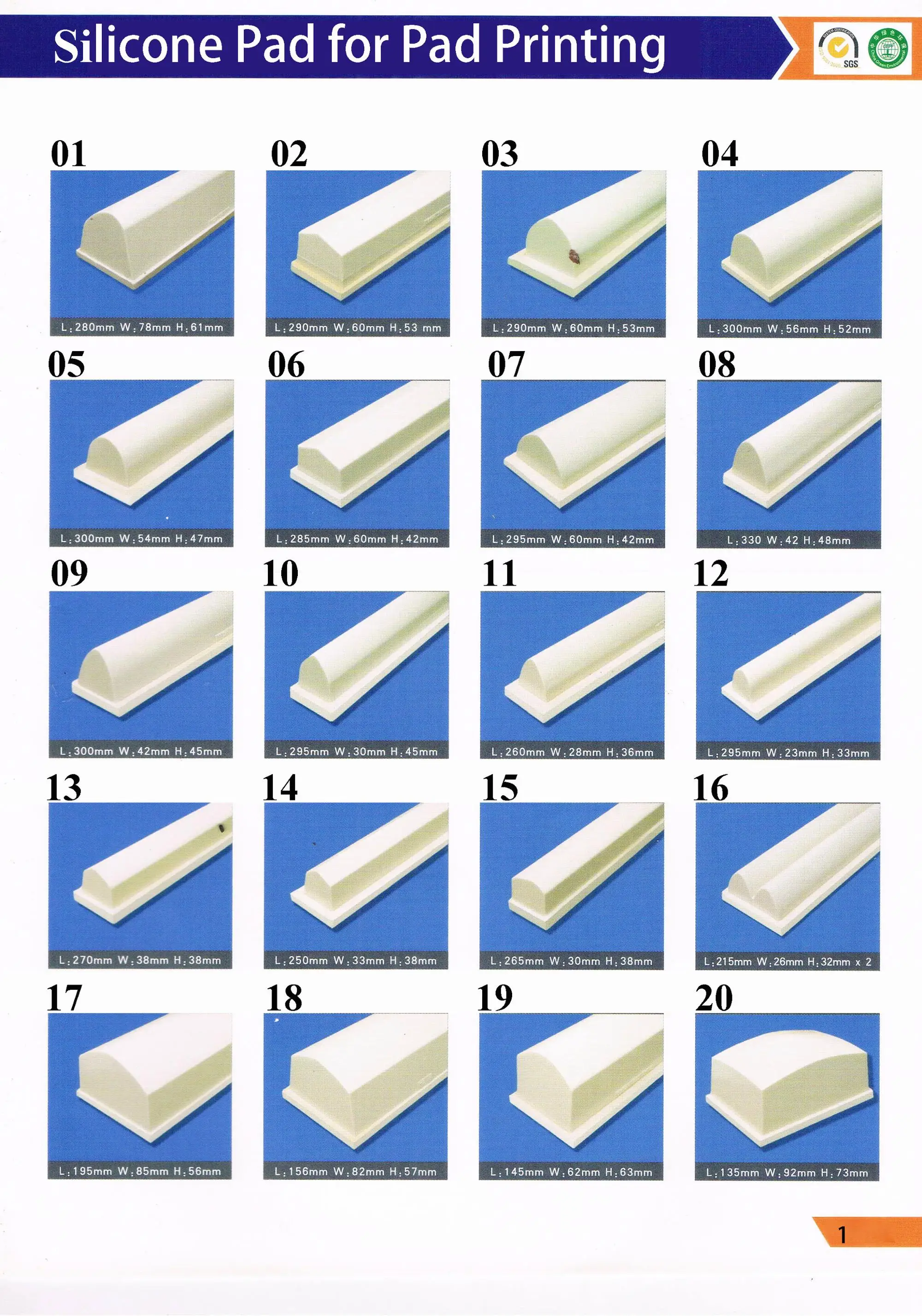 Pad Printing Machine Accessories Silicone Pad Rubber Tampo - Buy Soft ...