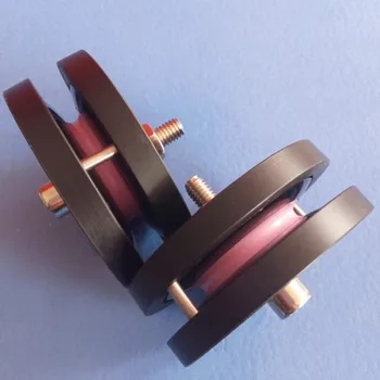 Rubber Pulley Nylon Rope Pulley Cable Guide Pulley For Tension Drawing ...