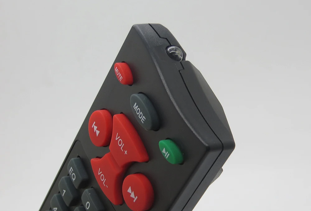 Aaa Battery Powered 19 Keys Black Ir Remote Control For Tv Set Up Box
