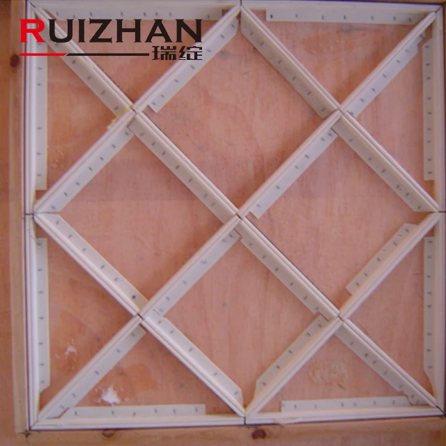 Acoustic Plastic Extrusion Profile Mounting Frame Track