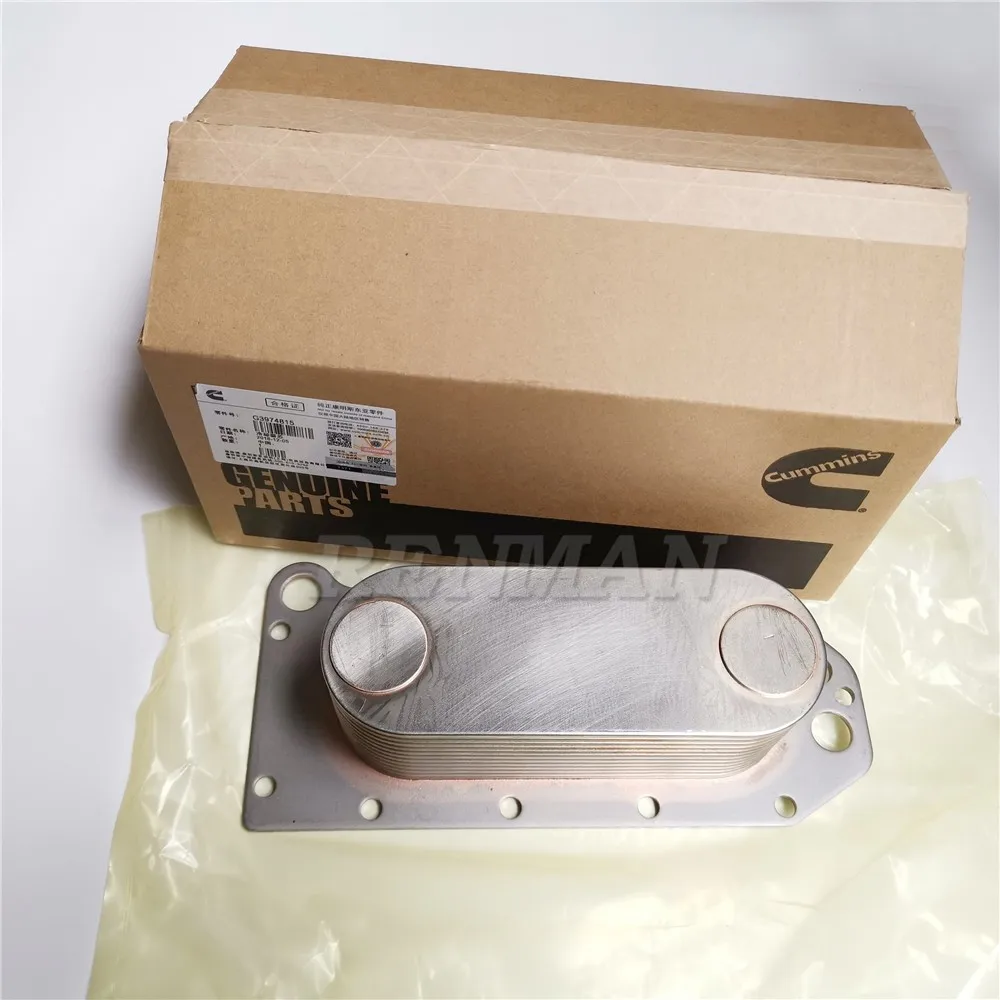 Dongfeng Cummins 6ct 6ct8.3 Diesel Engine Oil Cooler Core 3974815 ...