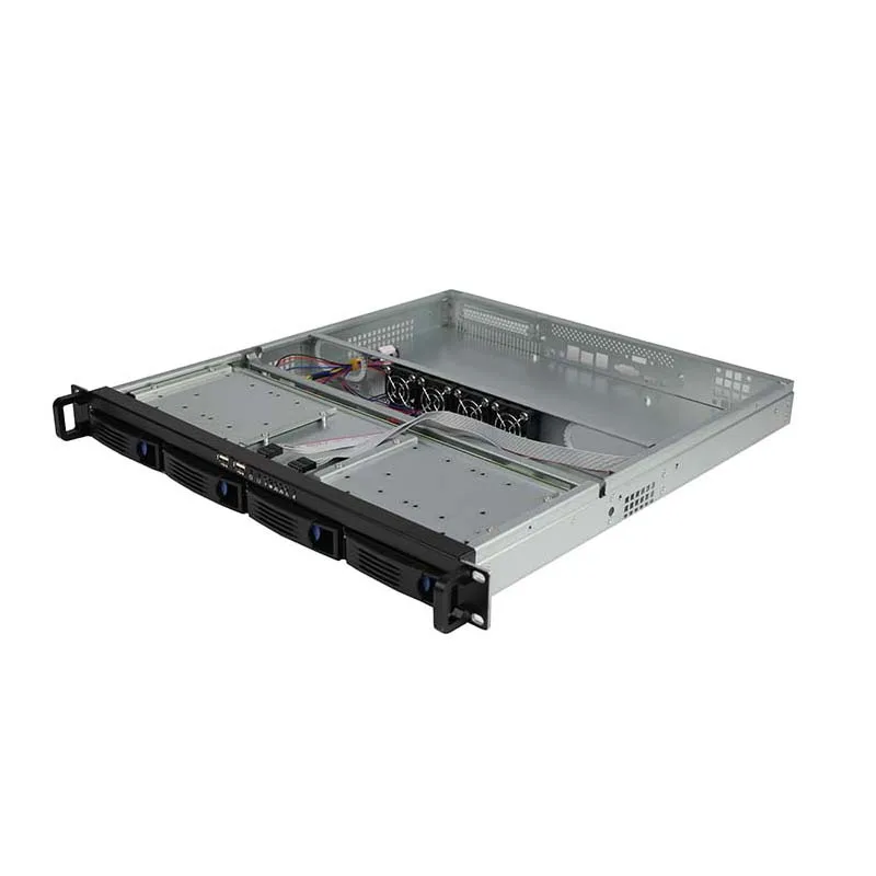 1u Rackmount Server Chassis with 4 Bay Hot Swap Storage