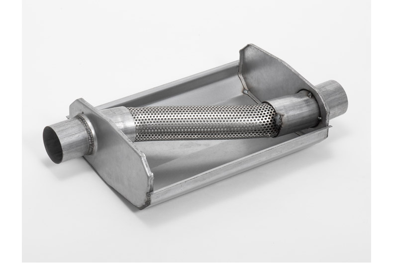 Magnaflow Exhaust Muffler Design - Dual Inlet & Outlet