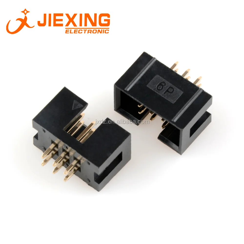 DC3 IDC Connector Male Header for Ribbon Cable - Gold Plated