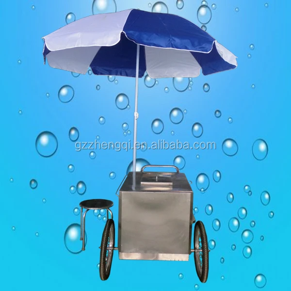 Hot Sale Mobile Popsicle Ice Cream Push Cart - Buy Hot Sale Ice Cream ...