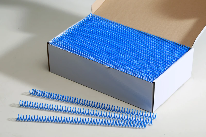 1/4" -2 " PET and PVC Plastic Spiral Wire Binding Rings Binding Coil ...