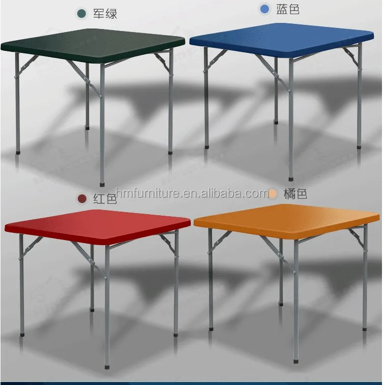 80cm Square Card Table - Versatile & Durable Outdoor Furniture