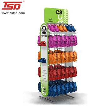 Store Slipper Display Stand,Sandals Shoe Display Rack,Metal Wire ...