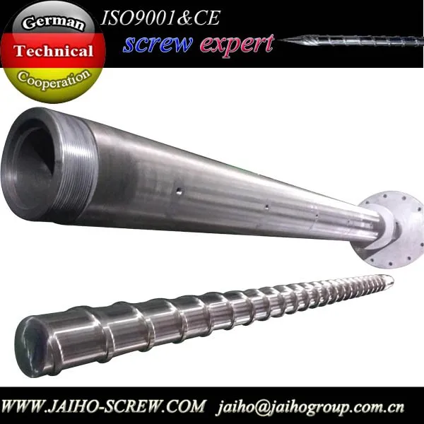 Pe Pvc Pp Bimetallic Barrels And Screws - Buy Barrels And Screws ...