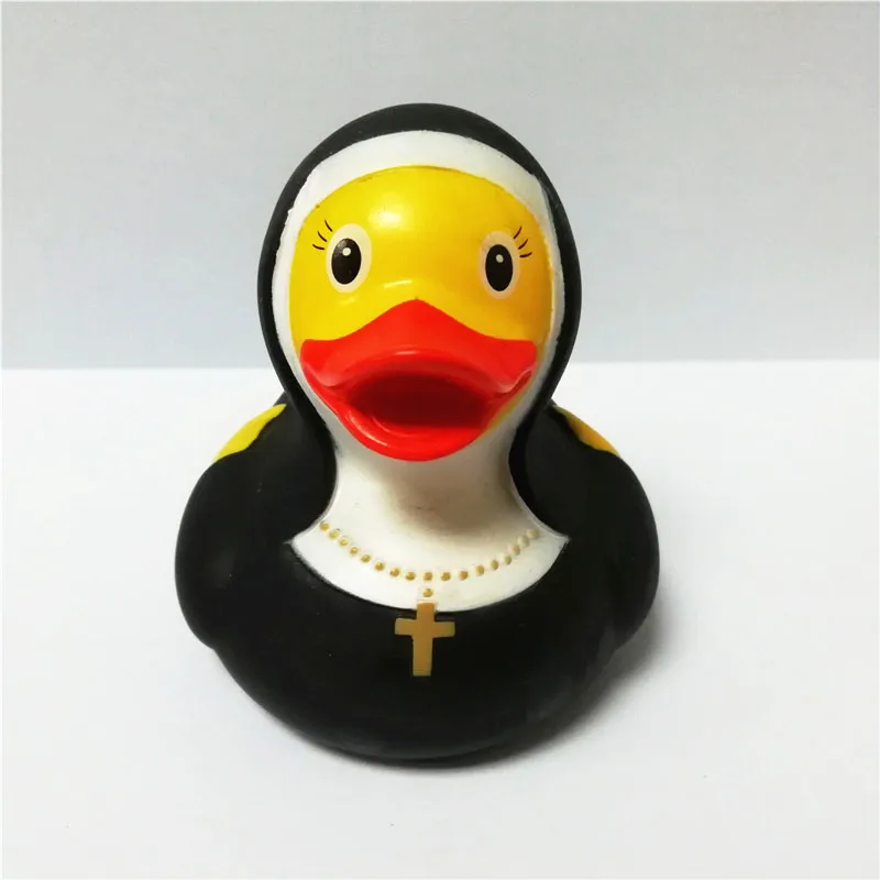 Custom Nun Plastic Duck Toys,Promotional Funny Sister Rubber Bath Ducks ...