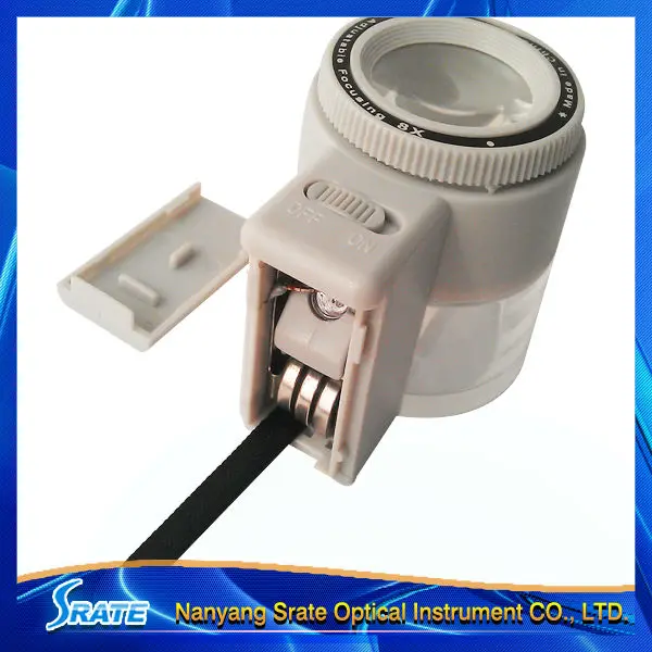 8x Led Light Cylinder Magnifier With Scale - Buy Led Magnifier,Cylinder ...
