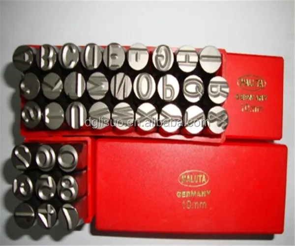 Steel Stamping Letter & Number Punches Sets - Buy Letter & Number ...