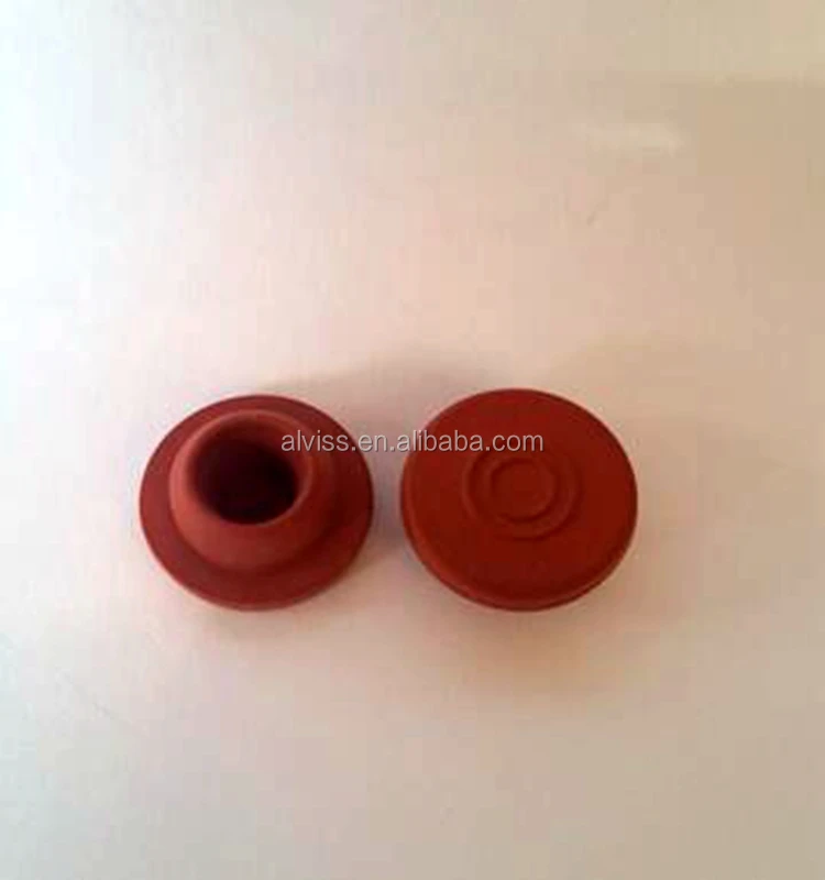 20mm Rubber Stopper With Aluminum Cap For Glass Injection Vial - Buy ...