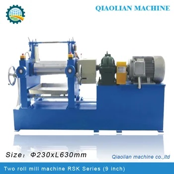 Rsk-300 Double Rollers Type Open Mixing Mill /rubber Mixing Mill - Buy ...