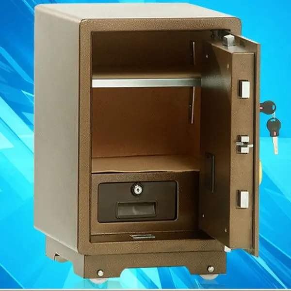 Finger Print Lock Operated Safe Box - Buy Magic Lock Box,Finger Printe ...