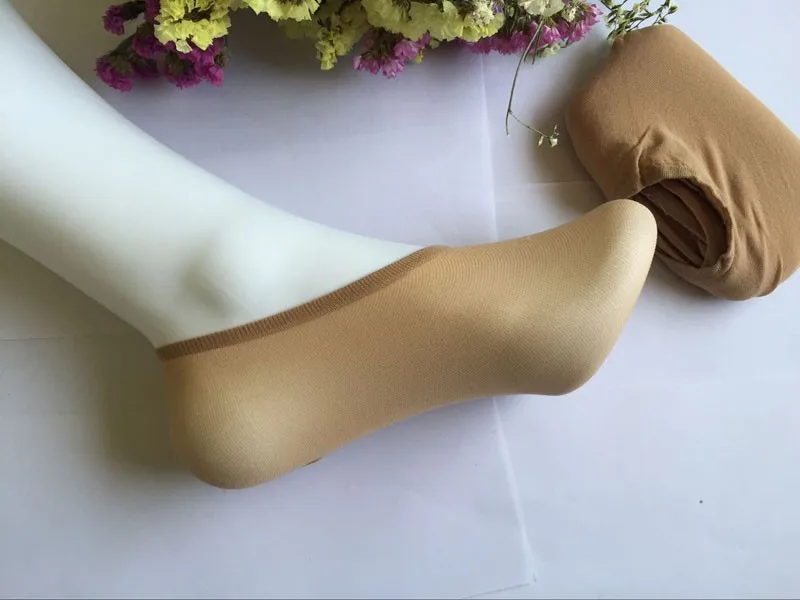 Ladies Try On Disposable Plastic Nylon Socks - Buy Disposable Plastic ...