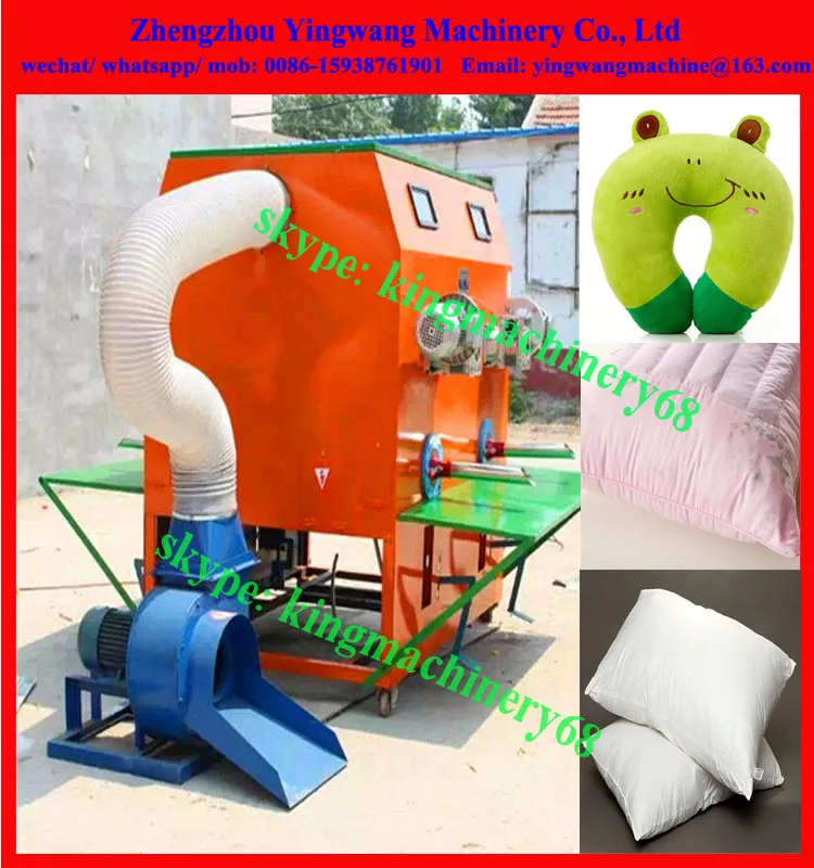 Fabric Polyester Opener Machine And Pillow Cotton Filler Machine - Buy ...