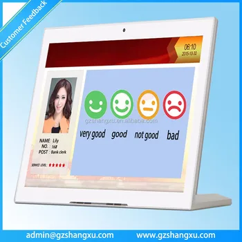 10 Inch Touch Screen Android Tablet For Customer Feedback And Survey ...
