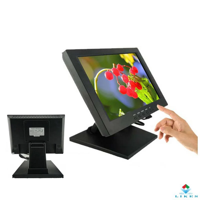 12'' Inch Usb Powered Computer Lcd Led Pos Touch Screen Monitor - Buy ...