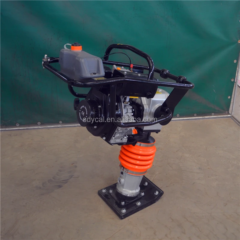 Gx160 Power Gasoline Tamper Vibrating Soil Tamping Rammer Rm80 - Buy ...
