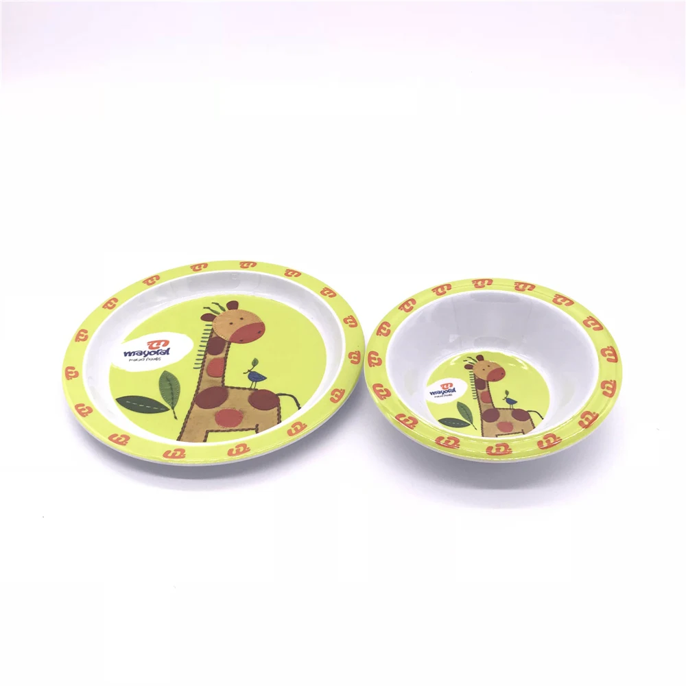 Custom Printed Plastic Melamine Kids Dinner Plate - Buy Kids Dinner ...
