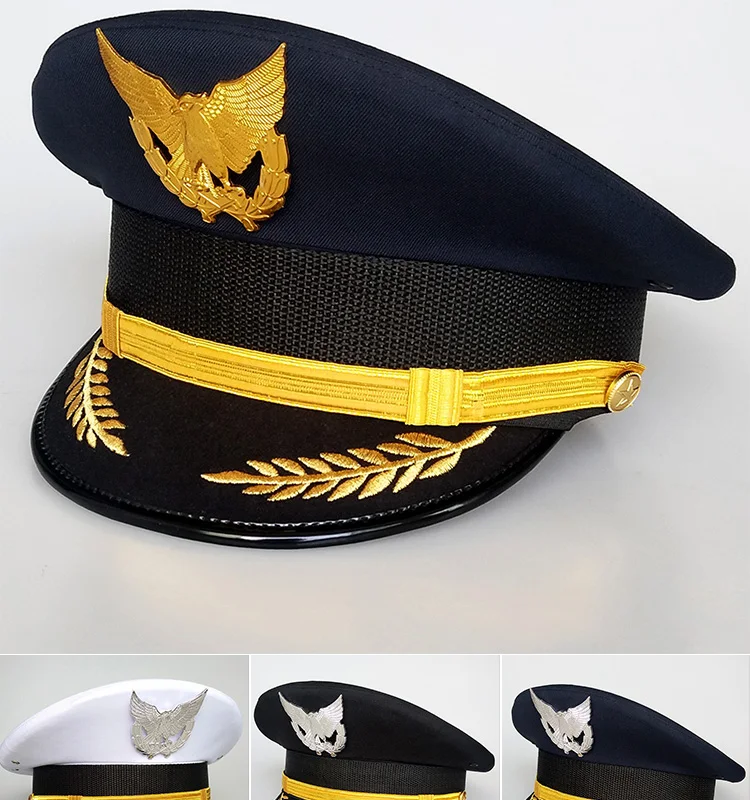 Shop High Quality Aviation Officer Caps for Spring/ Autumn