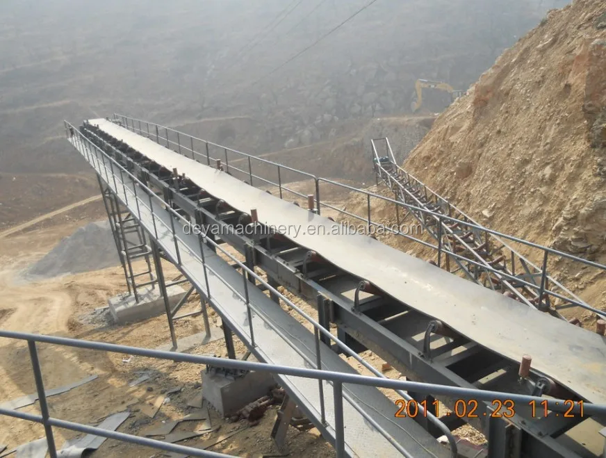Aggregate Belt Conveyor Mineral Processing Plant And Quarry Plant - Buy ...
