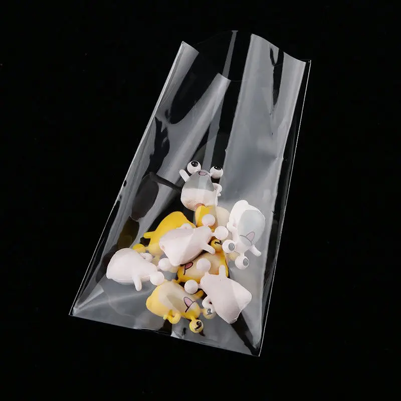 Wholesale Custom Clear Opp/cpp Three Side Seal Bag For Beans,Biscuits ...