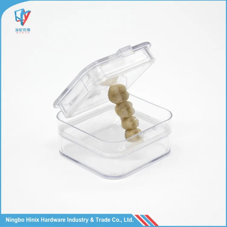 Dental Lab Portable Plastic Clear Dental Membrane Box for Crown and ...