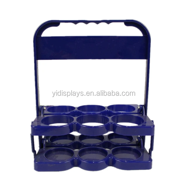 Brand Logo 6 Pack Beer Bottle Holder - Eco-Friendly Plastic