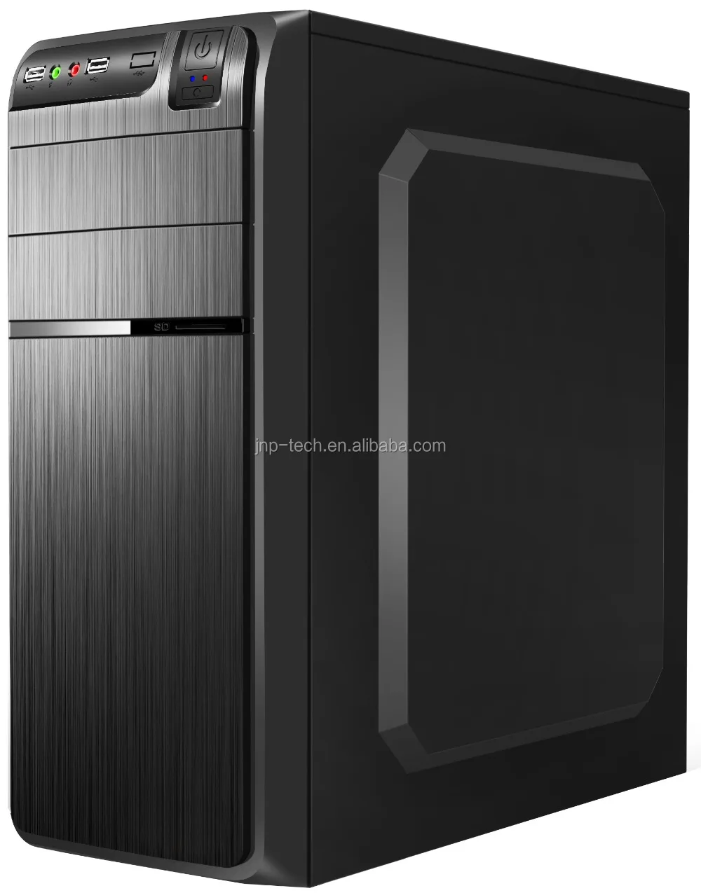 Newest Jnp-c07-701full Tower Black Computer Pc Case With High-end Draw ...