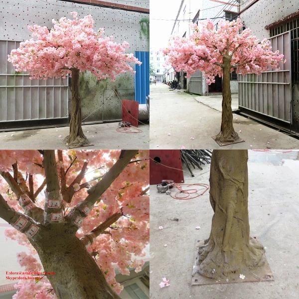 Sjlj013141 Artificial Sakura Tree Fake Cherry Blossom Tree For Wedding ...