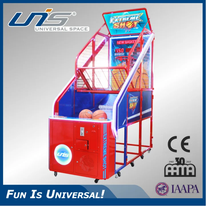 Unis Redemption Machine Type Street Basketball Token Arcade Games ...