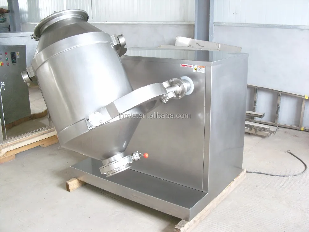 High Efficiency Industrial 3d Dry Detergent Powder Mixer Machine - Buy ...