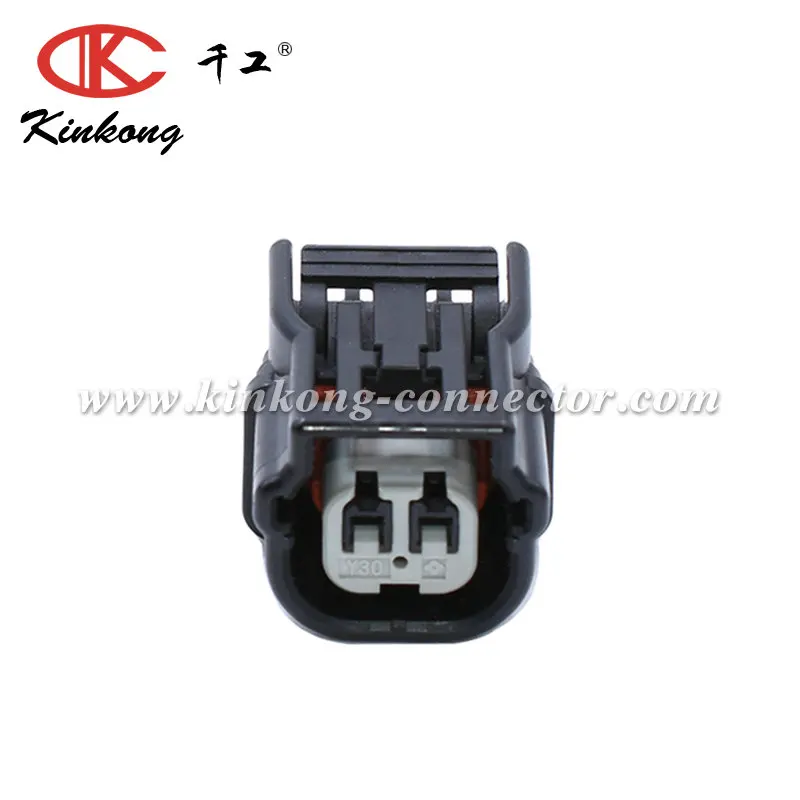 Kinkong Sumitomo 2 Pin Black Female Waterproof Car Electrical Connector ...