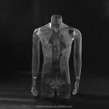 Fashion Window Clothes Display Men Swim Suits Clear Plastic Transparent ...