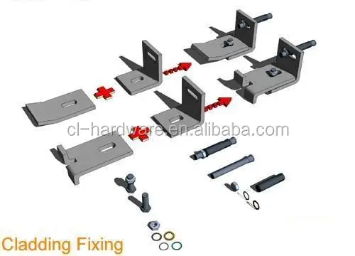 Ss 304 Marble Clamp Granite Clamp Construction Channel Metal Channel ...