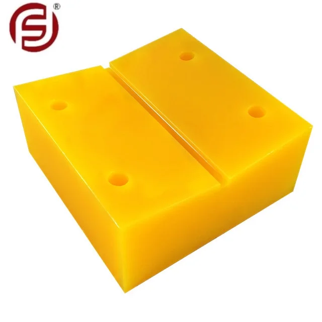 Customized 85-90a Wear-resistance Polyurethane Plastic Rubber Blocks ...