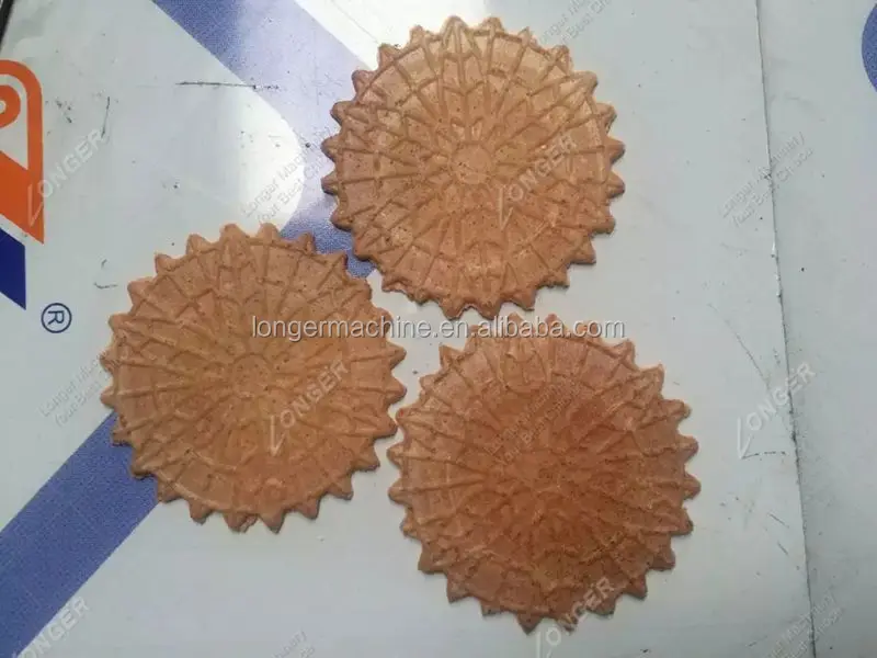 Hot Selling Commercial Pizzelle Machine - 9 Moulds, 1200pcs/h