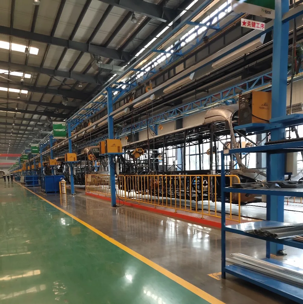 Bus Part Vehicle Assembly Line Automobile Production Line Machinery ...