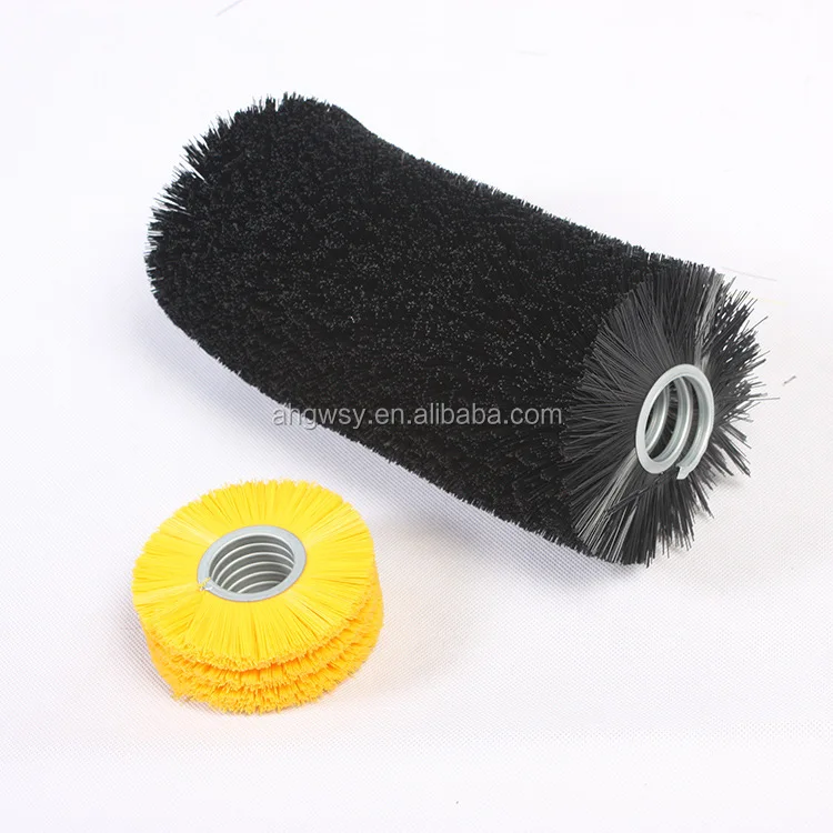Street Sweeper Brush - Rotary Spiral Outside Wire Brushes